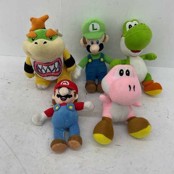 Nintendo | Toys | Nintendo Stuffed Animal Super Mario Lot Koopa Pink ...